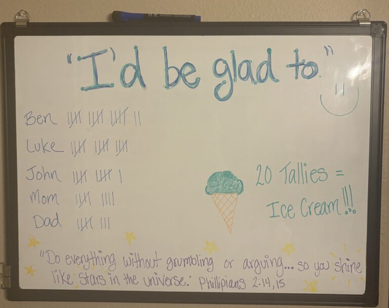 Fun Discipleship Tool: The Tally Game - Joyful Parenthood