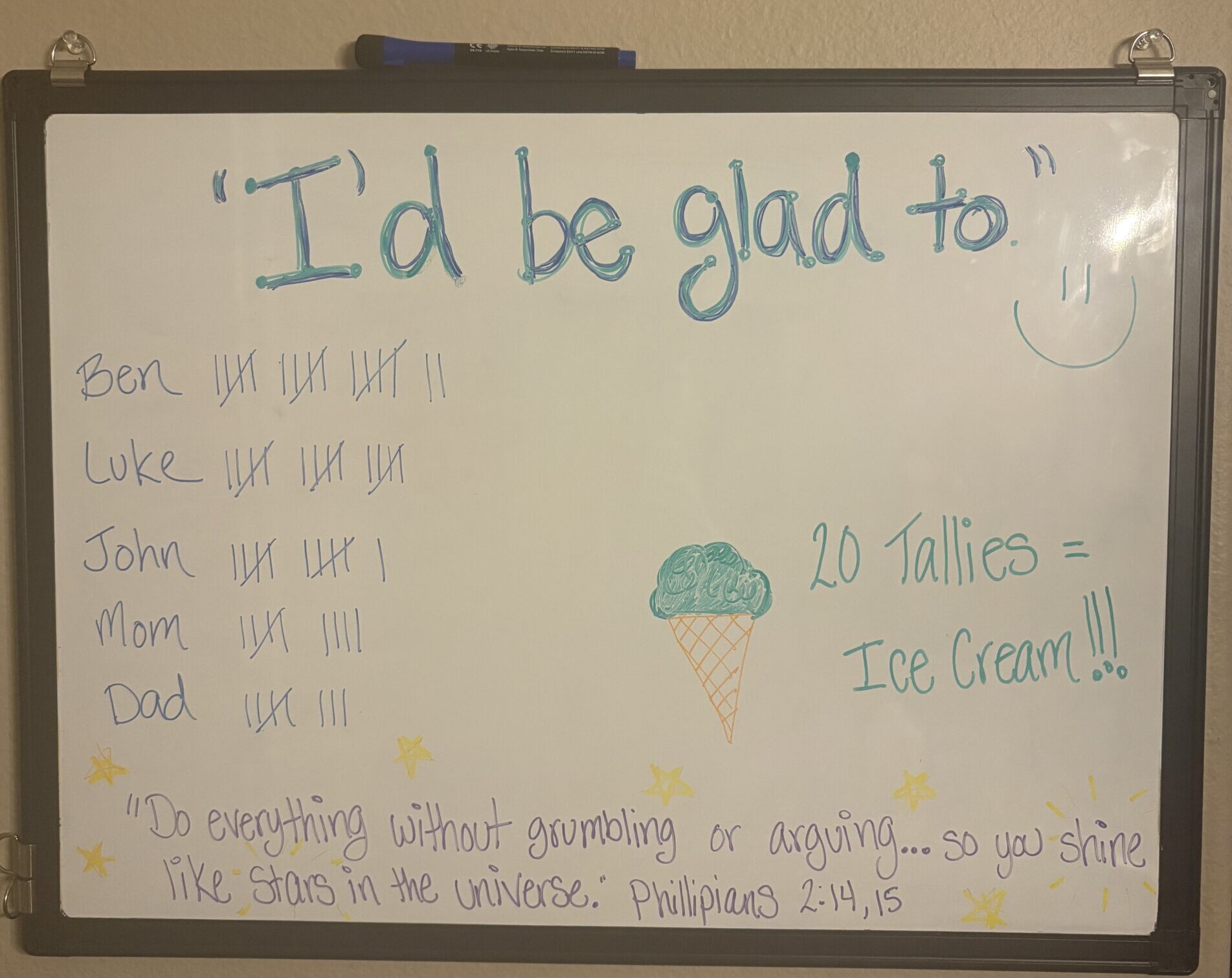 Fun Discipleship Tool: The Tally Game - Joyful Parenthood